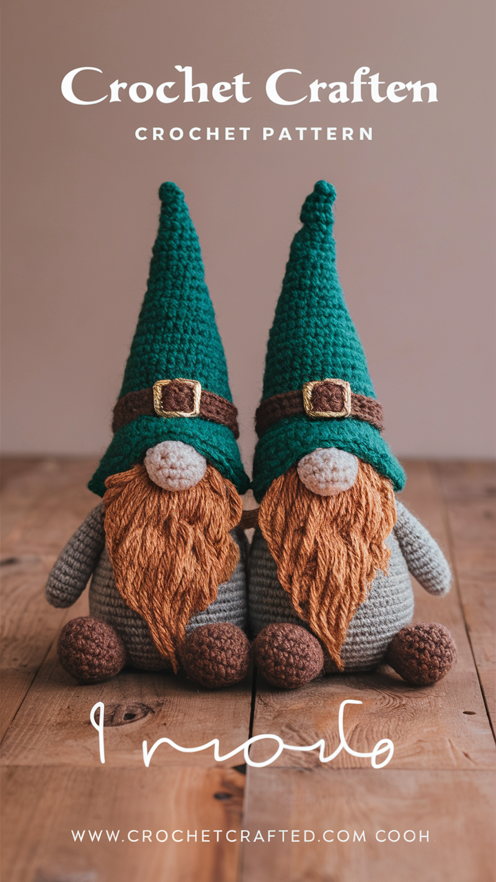 Easy Crochet Gnome Tutorial: A Beginner-Friendly Pattern for Crafting Your Own Gnome - CROSHET ...